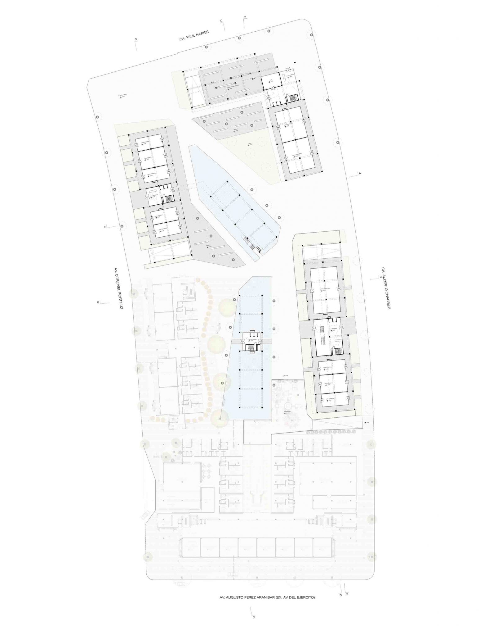 Multifamiliar Cuartel San Martín - Arquitectura