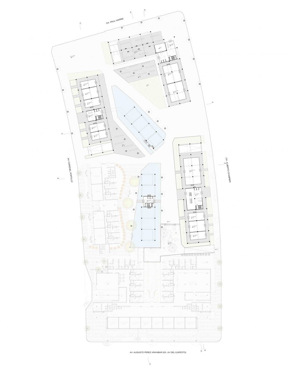 Multifamiliar Cuartel San Martín - Arquitectura