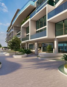 Gran Edificio Multifamiliar - Arquitectura