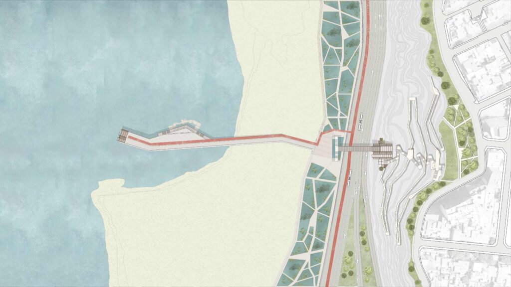 Lindero Costero: Entre el Mar y la Tierra - Arquitectura