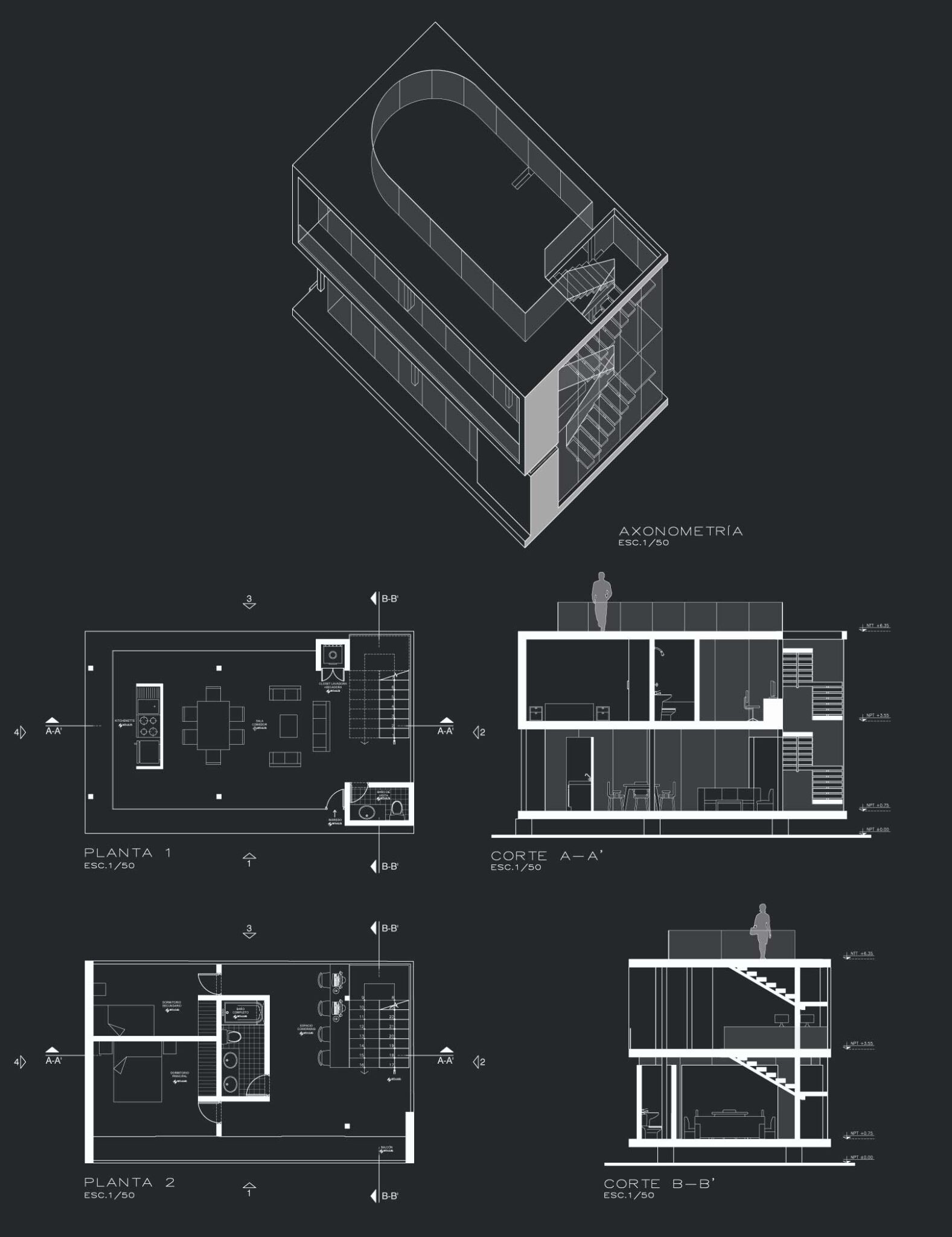 Casa Domino - Arquitectura